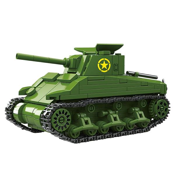 【商品概要】●商品名：AFM M4中戦車 シャーマン 480Blocks　　●品番：M0124P●ブランド：AFM　　●メーカー品番：100272●パッケージサイズ：380mm×260mm×55mm　　●完成サイズ(各部最大)：約132mm...