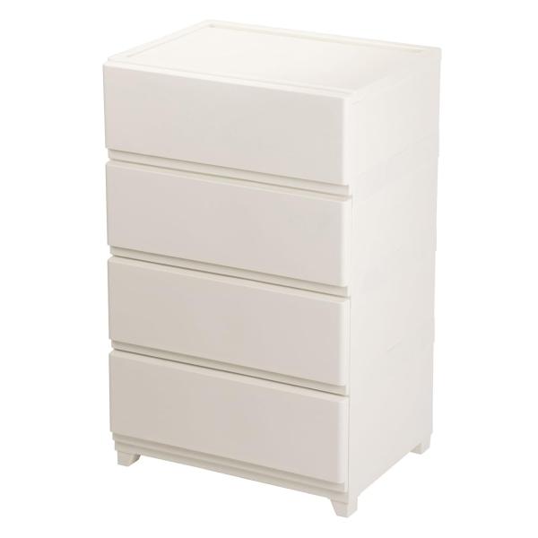 【商品概要】本体サイズ:幅54×奥行41.7×高さ86.1cm天板・本体枠・支柱・引出し・フロントパネル・サイドパネル・バックパネル・脚/ポリプロピレンスベリ止め/ウレタンフォームマットな質感とシックな色味がインテリアになじむシンプルなチェ...