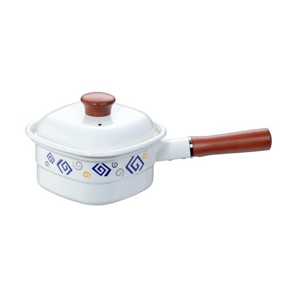 【商品概要】サイズ(約):320×182×125mm、満水容量:1.3L、適性使用湯量:0.5L本体重量(約):730g素材・材質:本体/ほうろう用鋼板 (板厚:0.8mm)、表面加工:ほうろう加工生産国:インドネシア対応熱源:ガス火、IH...