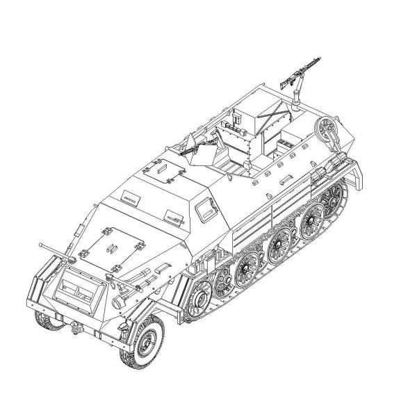 【商品概要】組み立て塗装が必要なプラモデル。別途、接着剤や工具、塗料等が必要。1/72スケール未塗装プラスチック組み立てキット完成時サイズ:全長108mm、全幅32mmミニスケールながらも大戦時のドイツ軍車両ならではの複雑なフォルムを精緻に...