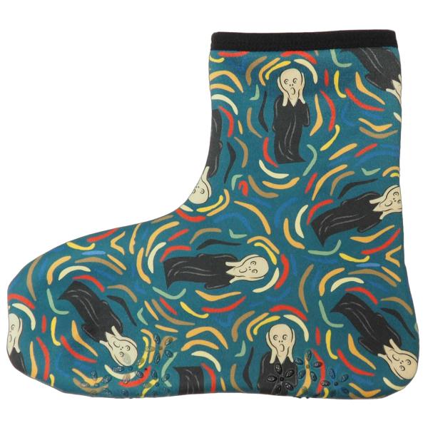 【商品概要】滑り止め付き【商品説明】【商品詳細】ブランド：丸和貿易(Maruwa Trade)商品種別：ファッション商品名：[丸和貿易] ぽかぽかそっくす ART MUSEUM SERIES ムンク 叫び アンクル 2003981-06製造...