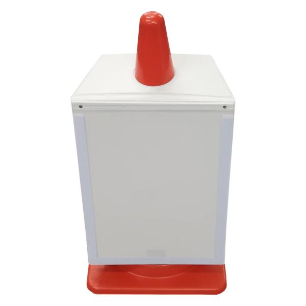 【商品概要】サイズ：広げた時　約5mm厚×横362mm×縦925mm　折りたたんだ時　約9mm×横362m×縦470mm重量：約900g材質：本体/PVC　透明部分/PVC　芯材/紙　マグネット/PVC※マグネットサインボードのみ（コーン・...