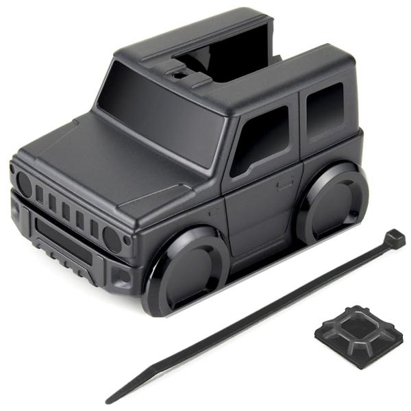 【商品概要】セット内容：アンテナマスコット本体×1、コードバンド×1、バンドベース×1【対応車種】ジムニー(JB64) / ジムニーシエラ(JB74)：H30.07〜、ジムニーノマド(JC74W)：R7.04〜ジムニー用アンテナマスコットジ...