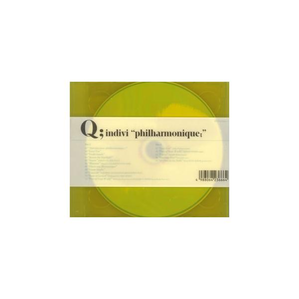【発売日：2008年09月03日】【品番】 AVCD-23666〜7【JAN】 4988064236664【発売日】 2008年09月03日【アーティスト】Q.，indivi【収録内容】［1］(1)Introduction〜philharm...