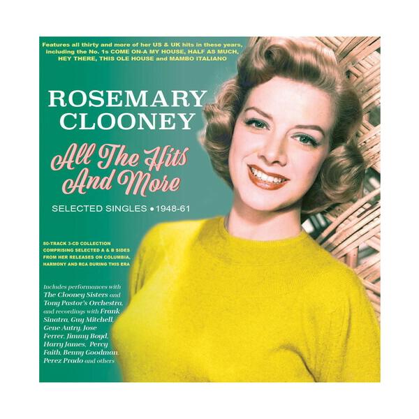 こちらの商品はネコポスでお届けできません。発売日: 2023/3/10輸入盤USレーベル: Acrobat収録曲:コメント:Rosemary Clooney, well-known in recent years as the aunt o...
