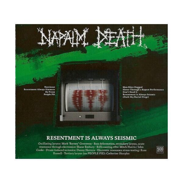 2022/2/18 発売輸入盤レーベル： CENTURY MEDIA INT'L収録曲：(ナパームデス)