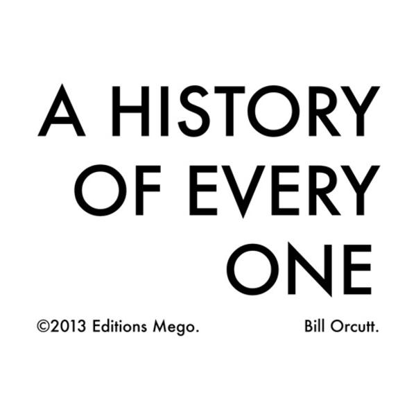 2013/10/1 発売輸入盤レーベル：EDITIONS MEGO収録曲：