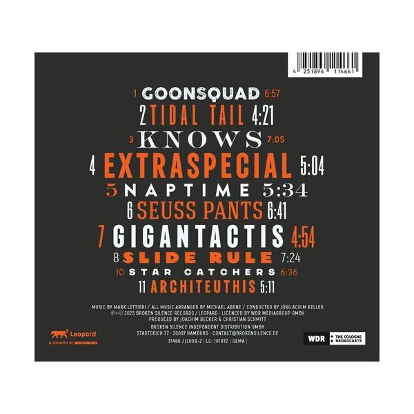 【発売日：2025年12月12日】2025/12/12 発売輸入盤レーベル：LEOPARD収録曲：