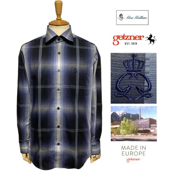 品名 GEE GELLAN ジーゲラン　ボタンダウン　オンブレー ウインドペン　長袖シャツ　GETZNER ゲッツナー社製高級欧州生地 商品説明 GEEGELLAN（ジーゲラン） ファッション性を意識しながらも、トレンドセッターではなく、流...