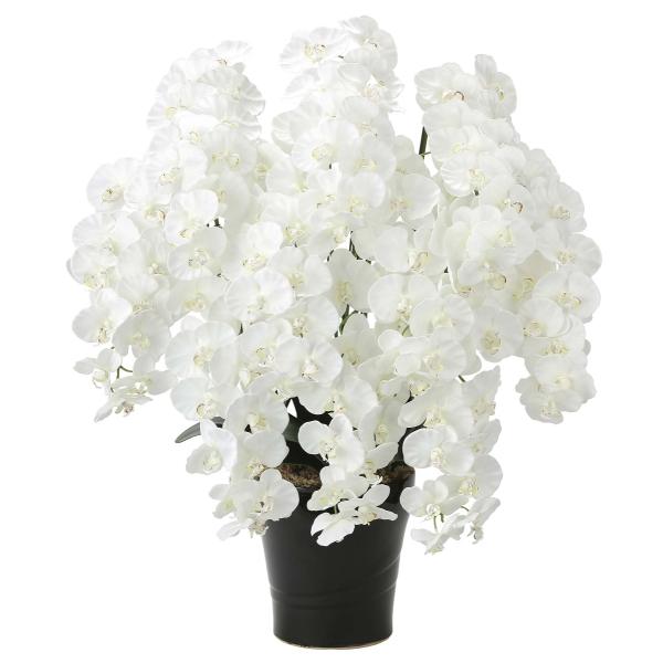 【SIZE】幅70×奥行き50×高さ90cm　重さ：4.6kg　鉢：陶器　　　　花：径11cm(最大)×120輪■ギフト対応 (メッセージ・立札)　陶器鉢のためラッピングはリボンのみになります。Green-Artの光触媒「フラワー＆グリーン...