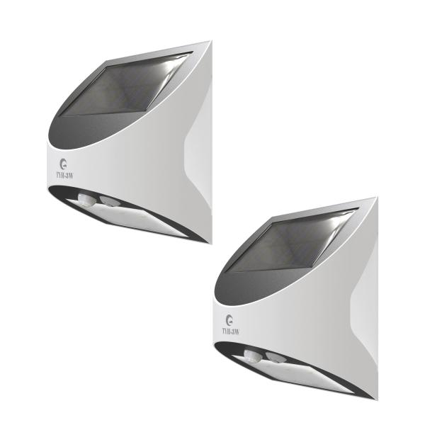 商 品 名：人感センサー付き ソーラーライト　TYH-3WJANコード：4571461862897全光束：人感センサーライト：約450lm                  常夜灯：50lm発光色：人感センサーライト：昼光色(6000K) ...