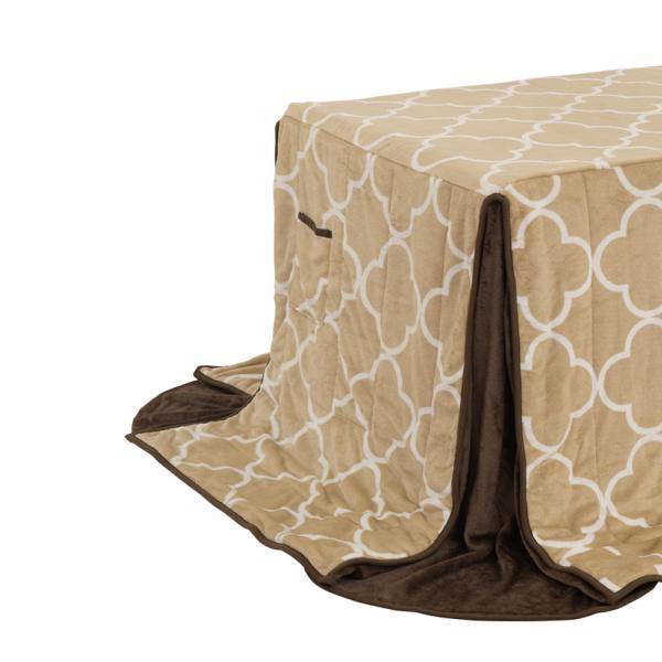＜サイズ＞ハイタイプダイニングこたつ105×75用（105cm/75cm/84cm）＜素材＞ポリエステル100％＜生産＞中国製＜洗濯表示＞洗濯表示◆30℃以下の水温で、弱い手洗い。（洗濯機は使用できません）※クリーニング推奨＜適応コタツサイ...
