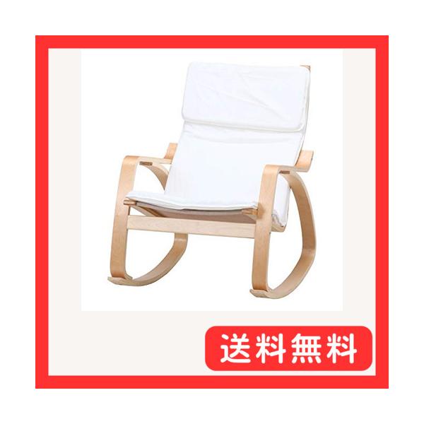 ロッキングアイボリー/幅67cm/40817・Color:アイボリーStyle:ロッキング・パッケージ個数:1・心地よい揺れでリラックス。木製ロッキングチェア・サイズ:幅67×奥行96×高さ90cm、座面高48cm・本体重量:10.5kg・...