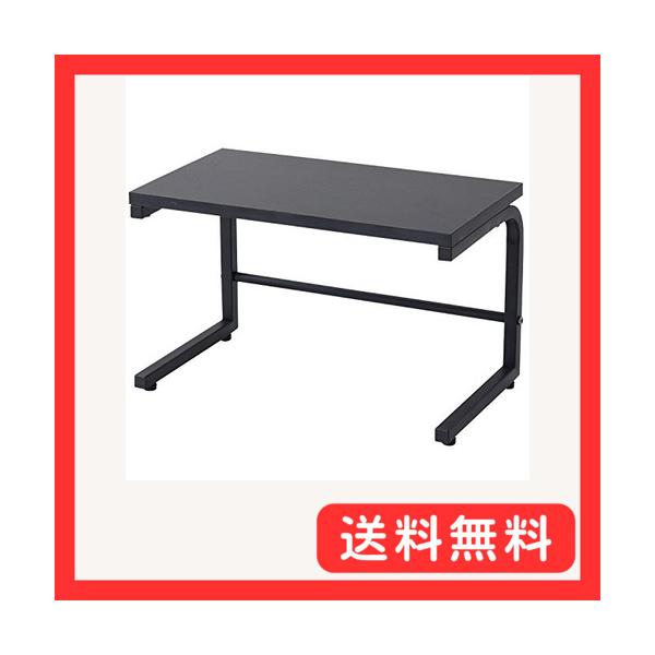 レンジ上ラックシンプル幅40ブラック/幅40/RKS-4022(BK)・Color:ブラックStyle:レンジ上ラックシンプル幅40・パッケージ個数:1・お客様品・本体サイズ:幅40×奥行22×高さ25cm・材質:フレーム=スチール(エポキ...