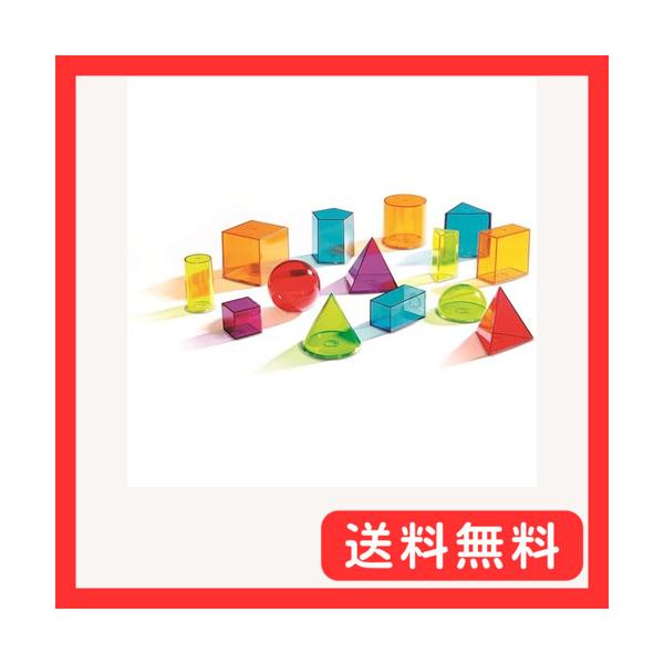 1)透明立体図形該当なし/7.38 x 10.25 x2.5 inches/LER4331・Style:1)透明立体図形・パッケージ個数:1・世界100カ国以上で愛されるラーニング リソーシズ (Learning Resources) 社の...