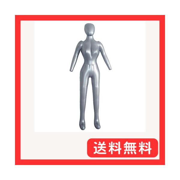 シルバー/-/-・パッケージ個数:1・空気式構造: 空気を入れるだけで簡単に膨らみ、使用後は空気を抜いてコンパクトに収納できます。・トルソータイプ: 上半身のみで、ファッション業界向けに最適なディスプレイです。・シルバー色: 現代的なインテ...