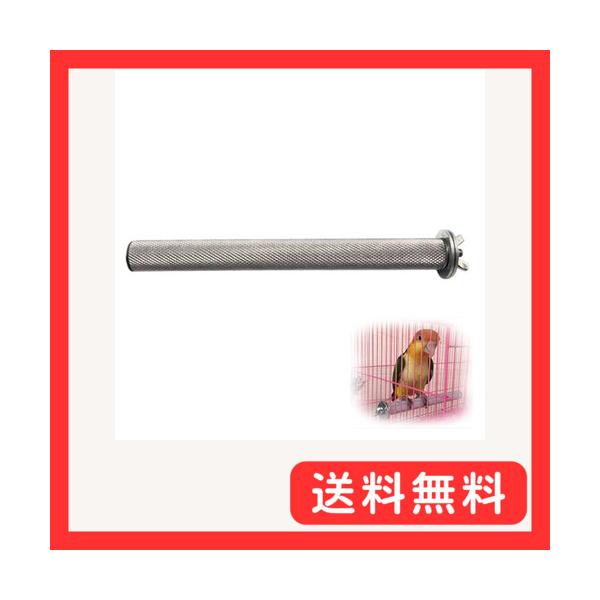 長さ20cm/直径19mm×長さ20cm/b-410・Color:長さ20cm・パッケージ個数:1・ステンレス製の、ストレートタイプの爪とぎパーチは、表面全体にヤスリ加工がされているので、インコなどのペットの爪とぎ、くちばし研ぎに便利です・...