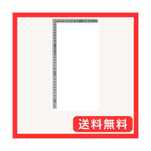裏面角目溝付/30×15 cm/12017・Style:裏面角目Size:30×15 cmColor:溝付・パッケージ個数:1・質量(g):57・長さの許容差:±0.2mm・短枝:外目盛15Cｍ、内目盛5ｍｍピッチ15Cｍ・梱包サイズ:19...