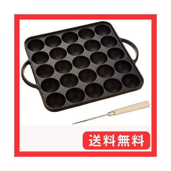 5)ガス火専用 25穴ブラック/サイズ:29×23.5×高さ3.5cm/514002・Style:5)ガス火専用 25穴・パッケージ個数:1・IH非対応 、食洗機・電子レンジ使用不可