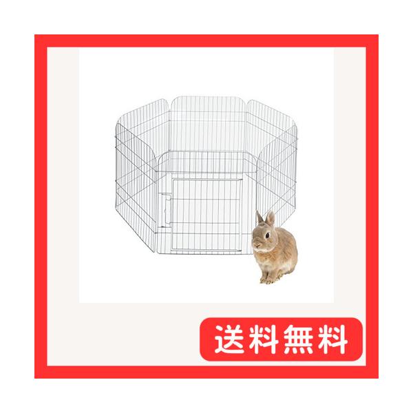 モダン-/無し/4972547021465・パッケージ個数:1・本体サイズ(幅X奥行X高さ):66.5×66.5×65cm・本体重量:3500g・原産国:中華人民共和国・部屋のスペースに合わせて形状自由自在。・うさぎ用の簡単組み立てサークル。