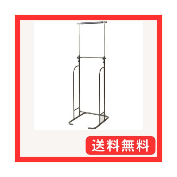 ダークブラウン(本体)/-/BBK-220(DBR)・原産国:中国・材質:スチール(粉体塗装・クロムメッキ)・本体サイズ:幅56×奥行65×高さ180~220cm・重量:8kg・耐荷重:90kg