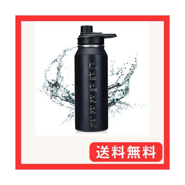 ブラック/1000 ml/-・Size:1000 mlColor:ブラック・抜群の保温・保冷水筒真空断熱二重構造の水筒は外側と内側の間が真空状態になっているため断熱性が高く、中身の温度をキープしやすいのが特徴。保温効力：75度以上(8時間)...