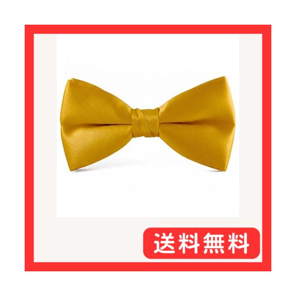 蝶ネクタイゴールド/Free Size/-・Color:ゴールド・パッケージ個数:1・カラー: ゴールド・スタイル：フック式 簡易装着タイプ・素材: ポリエステルサテン・ネックサイズ: フリーサイズ・リボンサイズ: 8.5cm x 4.5cm
