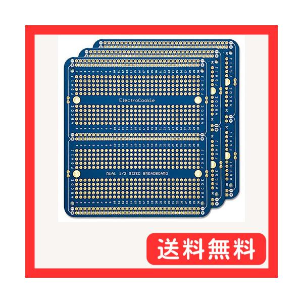 ブルー/-/ECPB_DH_B_3P・Color:ブルー・パッケージ個数:1・信頼性のある固定回路へのブレッドボードプロトタイプの転送に有効・多様なプロトタイピング用途に使えるダブルカラム ブレッドボード配列・Arduino Nano、Pr...