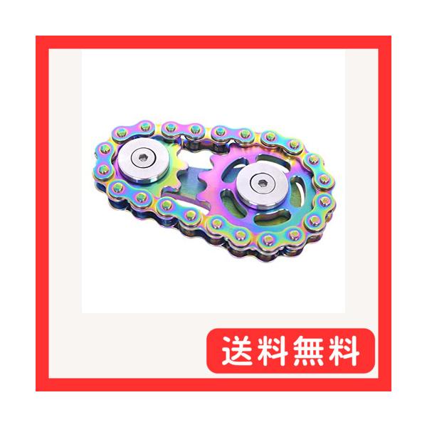 Gear ChainFull Colorful/Small/CF105・Color:Full Colorful・：DMaos; フィジェットチェーン、大人と子供のための繊細なギフト-カラフル（ドライバーが含まれています）。・安定したベアリン...