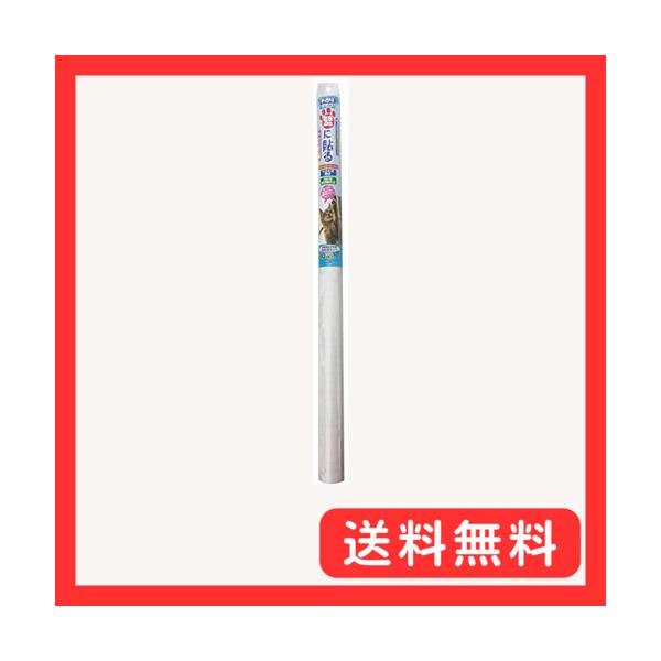 ホワイト/92×100cm/PETP-02M・Size:92×100cm・パッケージ個数:1・●サイズ：92ｃｍ×90ｃｍ・●素材：ポリエステル、アクリル系粘着剤、裏紙（カットしやすいマス目入）・●一般的な壁紙の上に貼るだけで、猫ちゃんの爪...