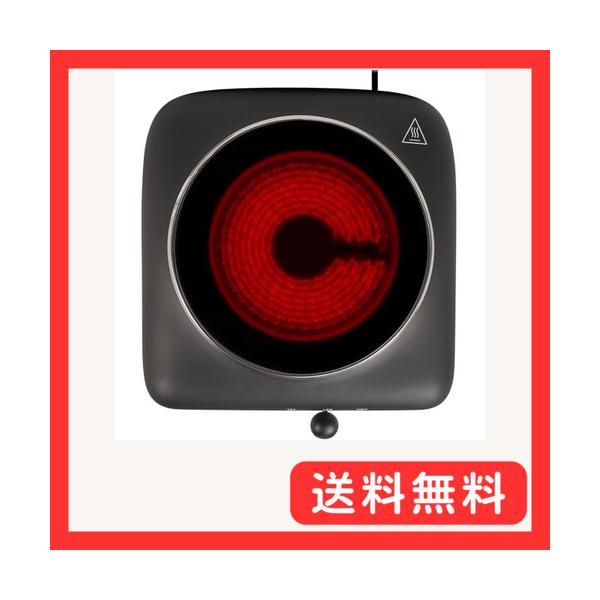 ブラック/クッキングヒーター/TDP-i001-HT7585BK・Color:ブラックSize:クッキングヒーター・パッケージ個数:1・本体サイズ 約W245×D275×H75mm / 重量 約1.2kg・プレートサイズ 約直径192mm　...