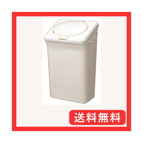 プッシュオープン 14L 箱包装ホワイト/14L/WO-0296105・Size:14L・パッケージ個数:1・本体に消臭剤配合の樹脂を使用・取っ手付きビニール袋が装着可能・材質:本体、外蓋、中蓋、枠、ストッパー、脱臭蓋=ポリプロピレン / ...