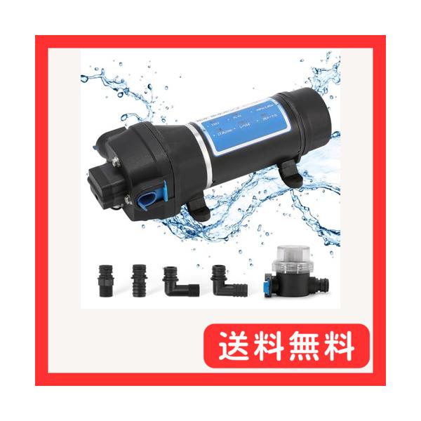 排水ポンプブラック/110V/-・Size:110V・パッケージ個数:1・仕様電圧：AC 110V // 電流：1.5 A // パワー：187W // 流量：17L/min // 吸引範囲：水平3m、垂直2m // 揚程：28m // 停...