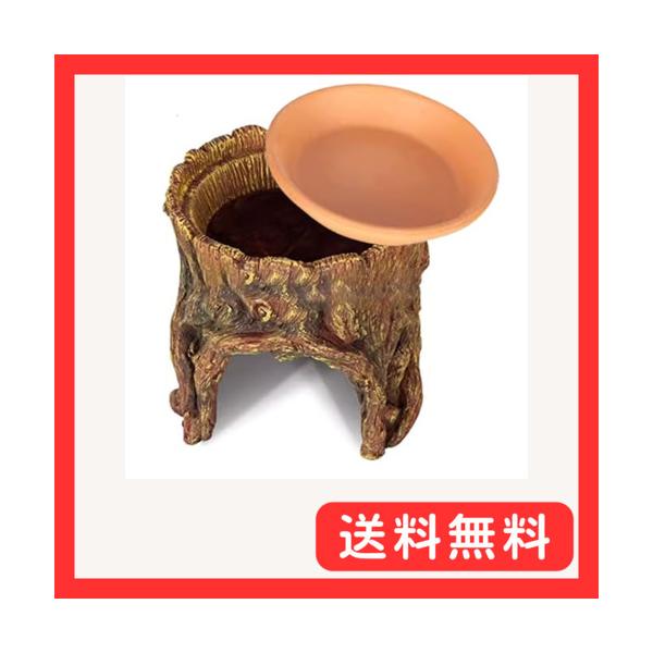 切り株型茶色/-/-・PatternName:Sサイズ・切り株型のシェルター生体の大きさに合わせてサイズをお選びください・Sサイズ小〜大型の水槽へのに向いています・安息できる場所住みやすい環境を整えて快適な場所を提供して下さい・様々な生体に...