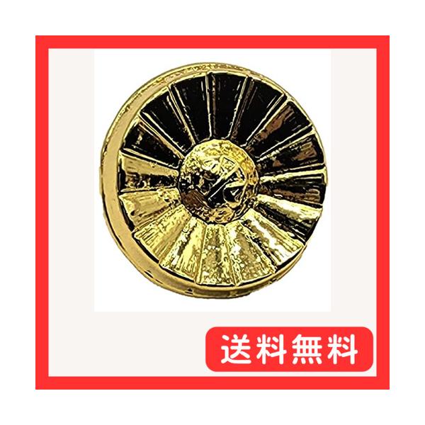 クラシックゴールド/直径1.9cm、厚さ4mm/-・Color:ゴールド・品名：弁護士バッジレプリカ ゴールド・材質：亜鉛合金（表面メッキ処理）・寸法：（バッジ部約）直径1.9cm・厚さ4mm・重量：（約）7g 留具：蝶バネ固定式・用途：演...