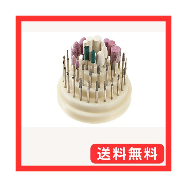-/直径2.35mm、全長45mm/-・パッケージ個数:49・一般鋼材・鋳物・鋳鉄・普通炭素鋼・ステンレス・超硬・ガラス製品・アクセサリーなどの研削・バリ取り・面取り・精密加工・ダイヤモンドビット　サイズ:全長45mm×軸径2.35mm 砥...