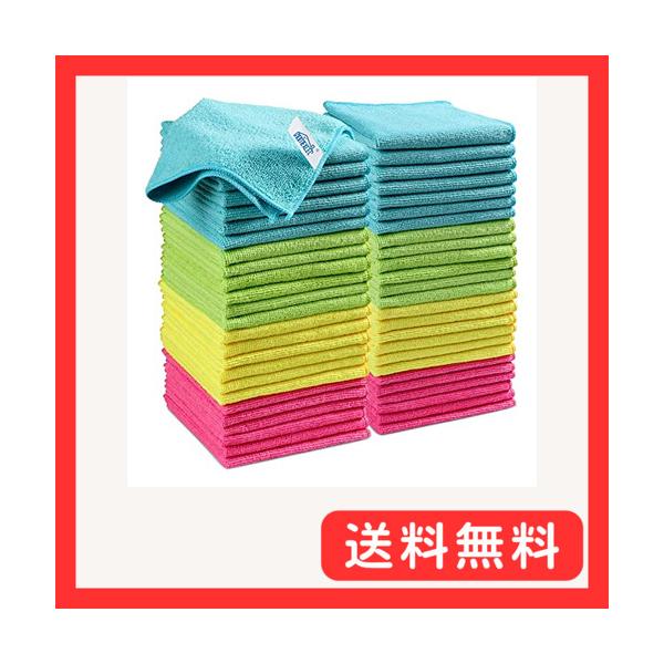 シンプルマルチカラー/11.5 x 11.5/JP-002・Color:マルチカラーPackageQuantity:50・パッケージ個数:50・マイクロファイバーを採用：掃除に最適なマイクロファイバークロスで、立体構造と鋭いエッジにより強力...