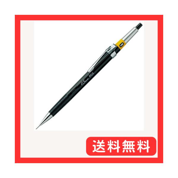 本体ブラック/0.5mm/PG5-AD・Size:0.5mmStyle:本体・パッケージ個数:1・サイズ:軸径13mm×奥行9mm×長さ147mm・重さ:10g・材質:軸:再生ABS先金:真鍮クリップ:鉄ノック:ABS・芯径:0.5mm・ス...