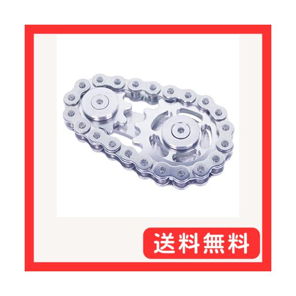 Gear Chainシルバー/Small/Fidget Chain Silver・Color:シルバー・：DMaos; フィジェットチェーン、大人と子供のための繊細なギフト-シルバー（ドライバーが含まれています）。・安定したベアリングを備え...