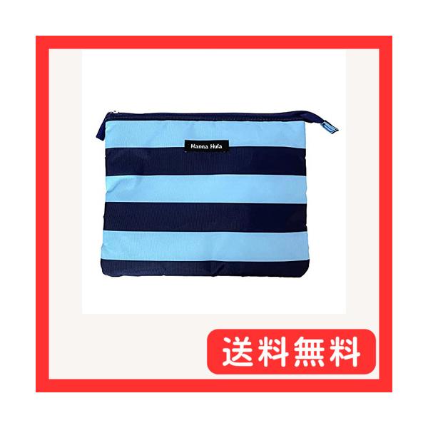 ボーダーネイビー/-/CDEO-BNV・Color:ボーダーネイビー・消臭抗菌デオドラントネーム(R)付き・使用済みのおむつを小さく丸めて2〜3個入れられます・普段使いのポーチとしてもお使いいただけます・撥水加工済み