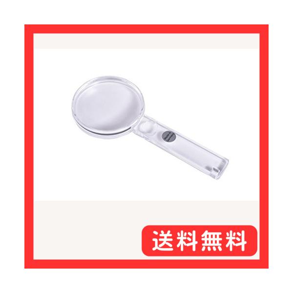 2.5倍transparent/-/2612-60B・Style:2.5倍・パッケージ個数:1・倍率:2.5倍・レンズサイズ:直径60mm・本体サイズ:幅67×長さ155×厚さ12mm・本体重量:44g・レンズの種類:球面凸(両面可視)