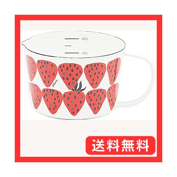 あかいちご/450ml/MC-603・Color:あかいちご・パッケージ個数:1・満水容量：約450ml/酸や塩分に強く、お酢などの調味料の計量に最適/S・Lを重ねて収納できます
