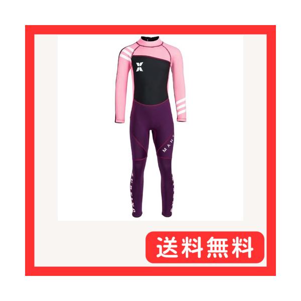 ピンク/L/-・Color:ピンクSize:L・キッズ用ウエットスーツは2.5mmネオプレン生地を採用、発泡ゴムをジャージでサンドイッチした3層構造で、保温性が高く、外気温も海水温も低い季節にも対応できます.・長袖長ズボンとなったフルスーツ...