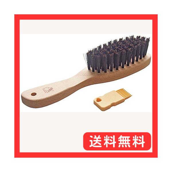 ブラウン/-/-・パッケージ個数:1・サイズ: (約) 幅5×高さ4.3×奥行21cm・材質:毛/猪毛 持ち手/天然木 ブラシクリーナー/ポリアセタール・生産国:日本・付属品:ブラシクリーナー