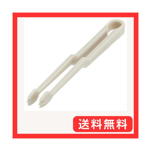 サービングトングチェリーホワイト/18.5cm/KTG1-A・Color:チェリーホワイトSize:18.5cm・パッケージ個数:1・サイズ: 18.5cm・素材・材質:ポリプロピレン