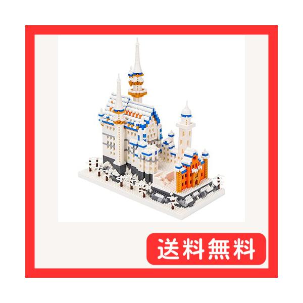 2800+ PCSノイシュヴァンシュタイン城-S/-/-・Color:ノイシュヴァンシュタイン城-S・内容物：ブロック(2800+PCS)、取扱説明書・白鳥の城：ヨーロッパで人気のある観光スポットの一つ、白亜の城ノイシュバンシュタイン城で、...