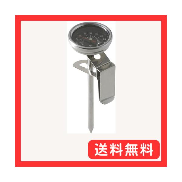 新モデル09.)温度計/-/46966・パッケージ個数:1・サイズ(約):温度計/径3.5×全長11cm、クリップ/幅1.5×奥行4.5×高さ5cm・本体重量(約):23g(セット)・素材・材質:本体・クリップ/ステンレス鋼、レンズ/強化ガ...