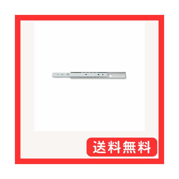 シルバー/スライド長さ:200mm/C272120・Size:スライド長さ:200mm・パッケージ個数:1・レール長:200mm、移動距離:134mm・耐荷重(N/ペア):255N、耐荷重(kgf/ペア):26kgf・推奨ねじ:M4バインド...