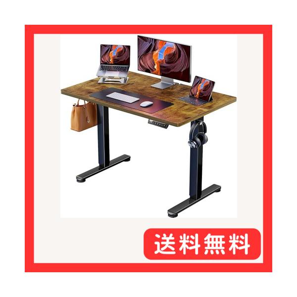 本体+2年メーカービンテージ(天板) / 黒(足)/100*60cm/-・Color:ビンテージ(天板) / 黒(足)Size:100*60cm・5万回の耐久性試験済み長く使える電動昇降デスクより高い耐久性が求められるErGear昇降式デス...
