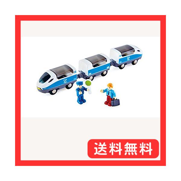 モダン特急電車/10.63 Length x 1.5 Width x 1.97 Height/E3728・パッケージ個数:1・世界60か国以上で愛される知育玩具、ハペのおもちゃ・ブランド:ハペ(Hape)・商品モデル番号:E3728・色:マ...